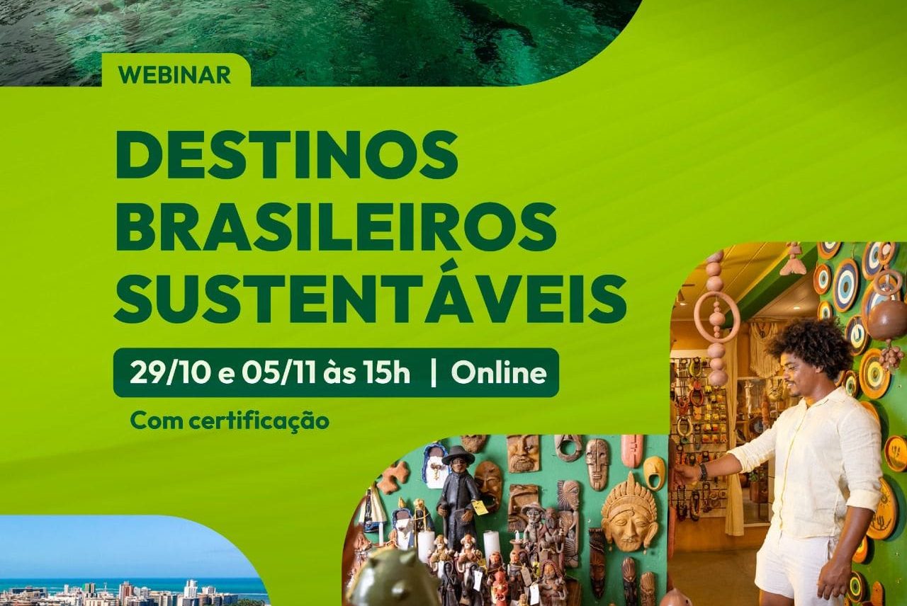 Unedestinos, ESG Pulse e Embratur promovem webinar para acelerar sustentabilidade no Turismo